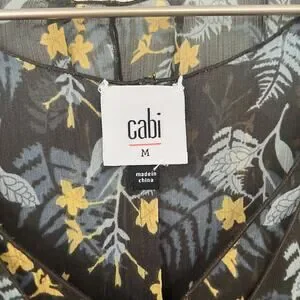 CAbi | Tops | Cabi 345 Fern Blouse Medium | Poshmark